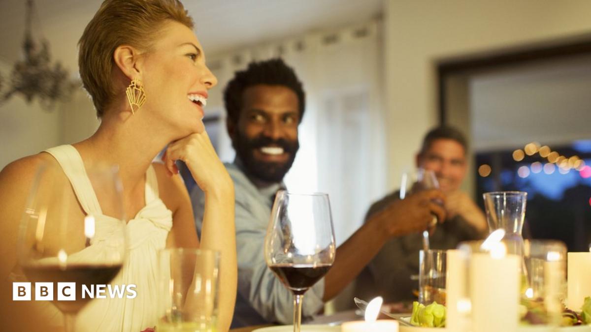 More people entertaining at home as cost of living bites - BBC News