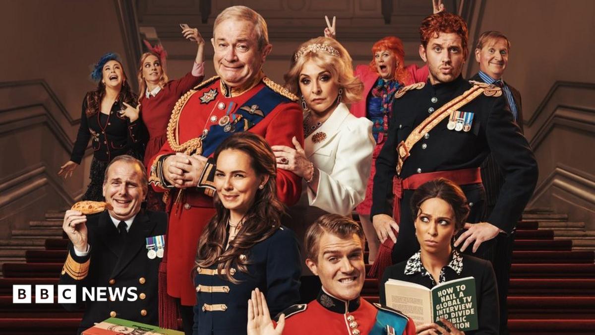 How TV's The Windsors is making its unregal stage debut - BBC News