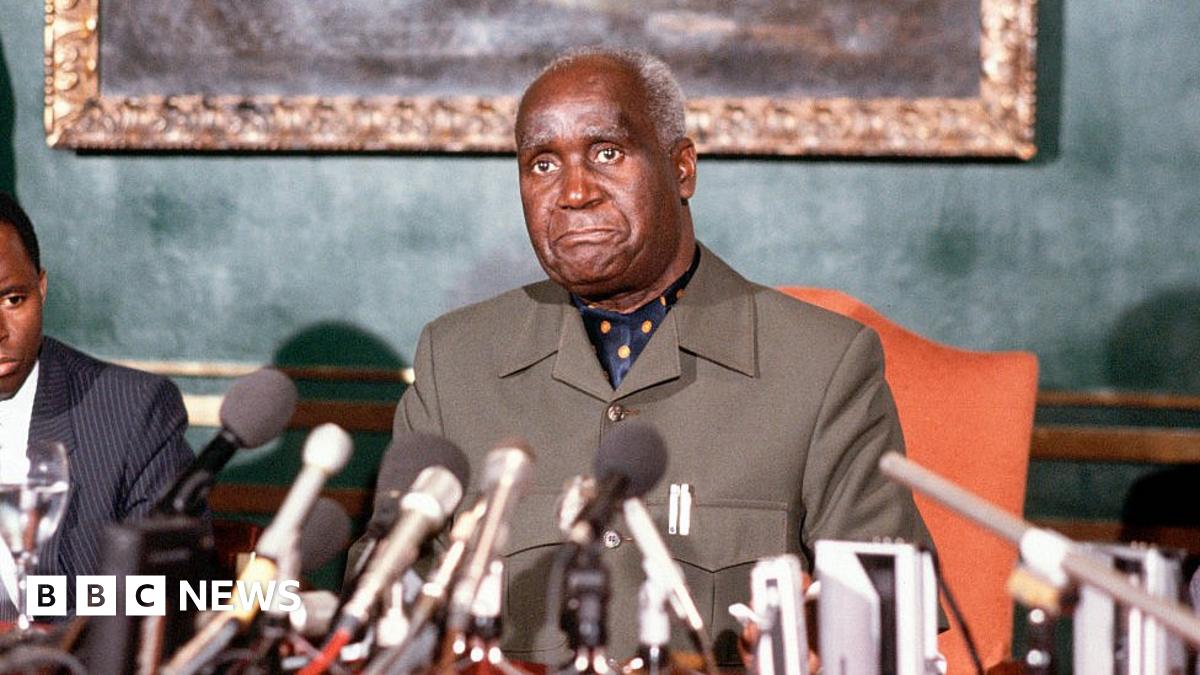 Kenneth Kaunda: Memorial held for Zambia's first president - BBC News