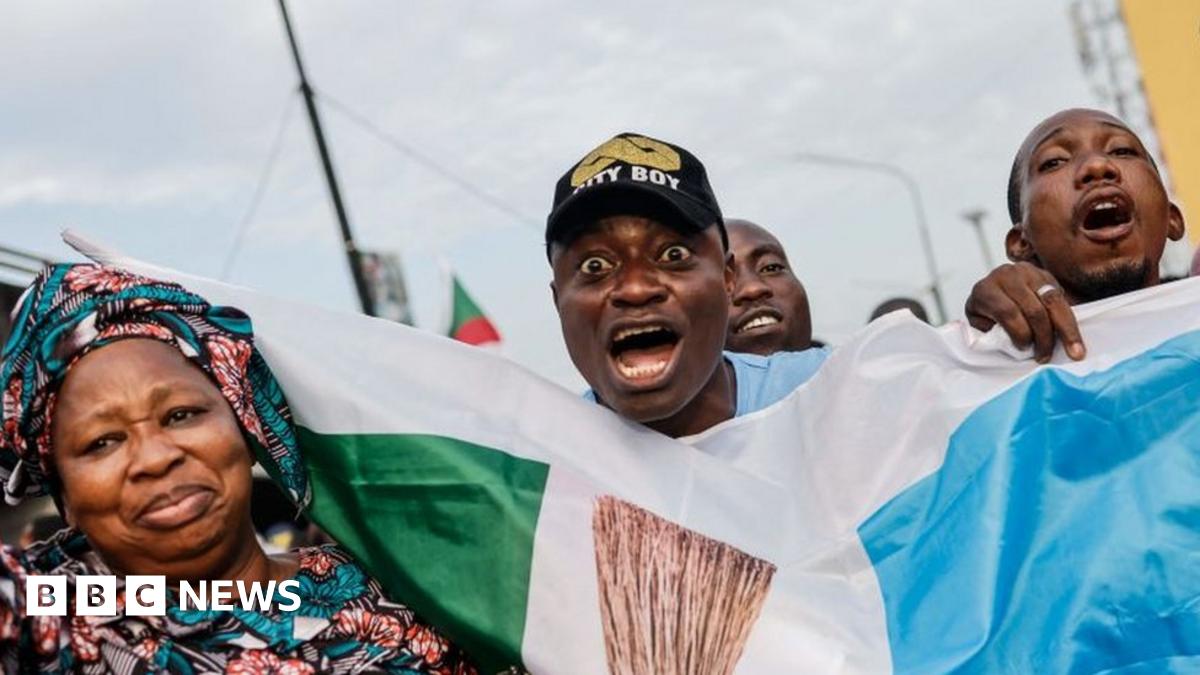 Bola Tinubu wins Nigeria's presidential election against Atiku Abubakar and Peter Obi - BBC News