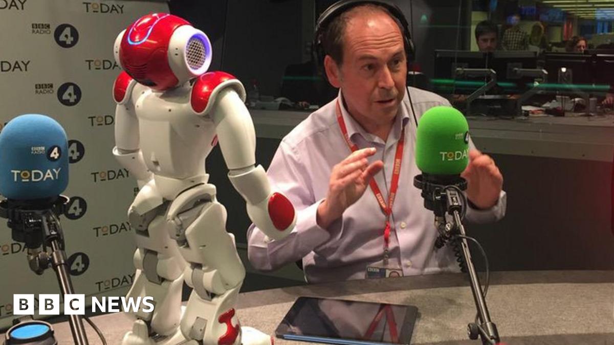 My day with a robot - BBC News