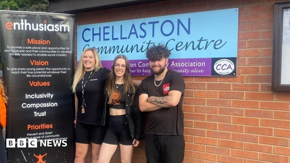 Derby: Enthusiasm opens youth club in Chellaston - BBC News