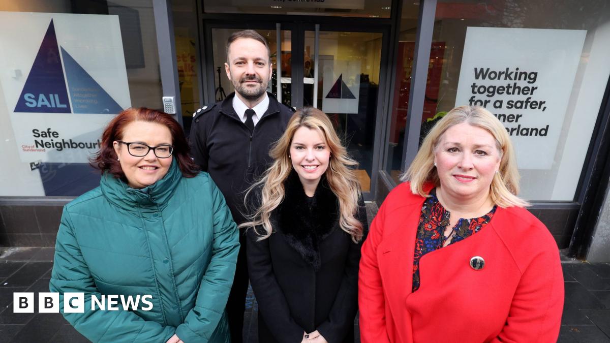 Sunderland project sees dramatic fall in rowdy behaviour - BBC News