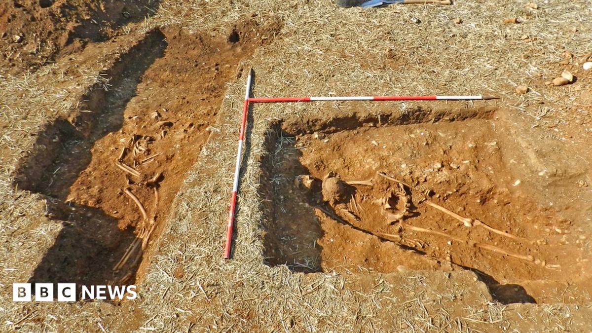 Nether Heyford graves of girl and soldier could shed light on Dark Ages ...