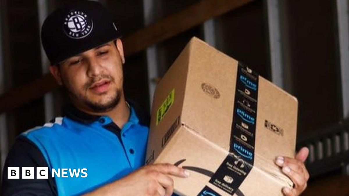 Amazon online sales improve despite economy fears - BBC News