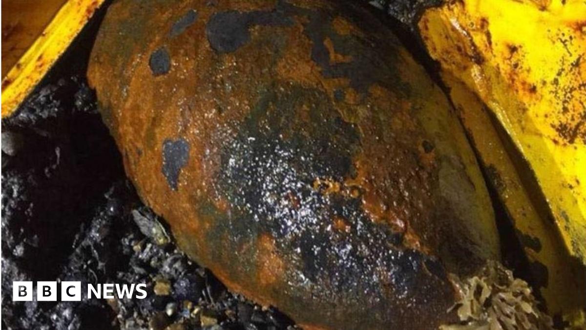 WW2 bomb found in Portsmouth harbour - BBC News