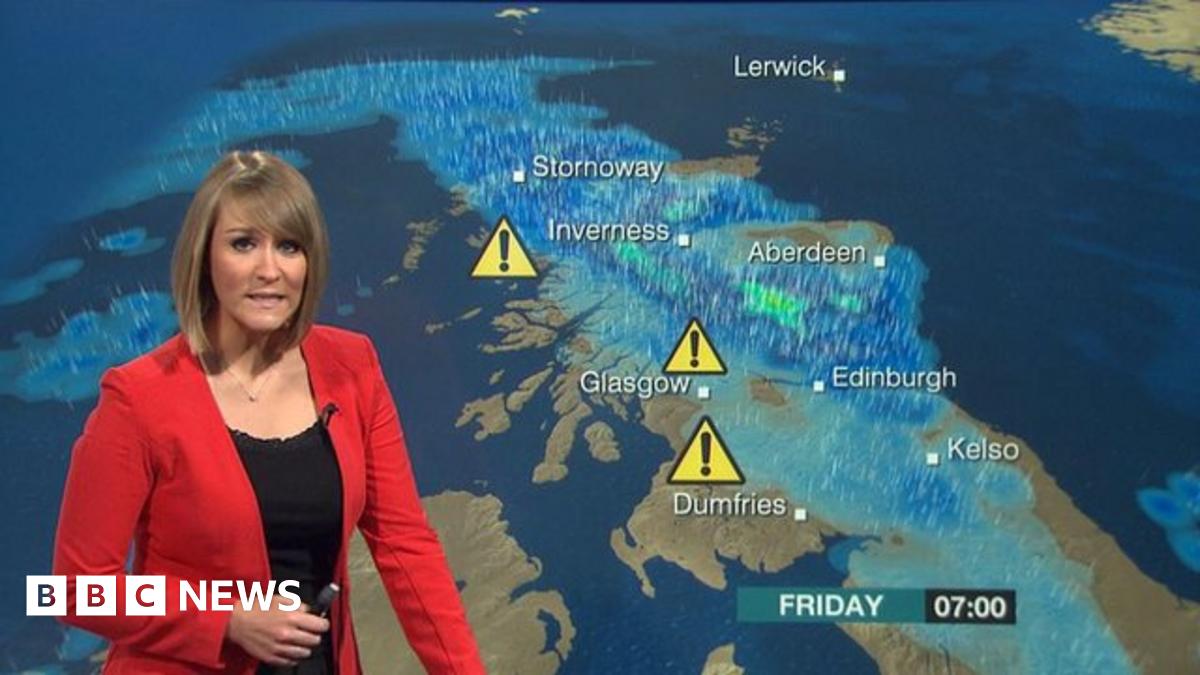 Warning of bad weather for large parts of Scotland - BBC News