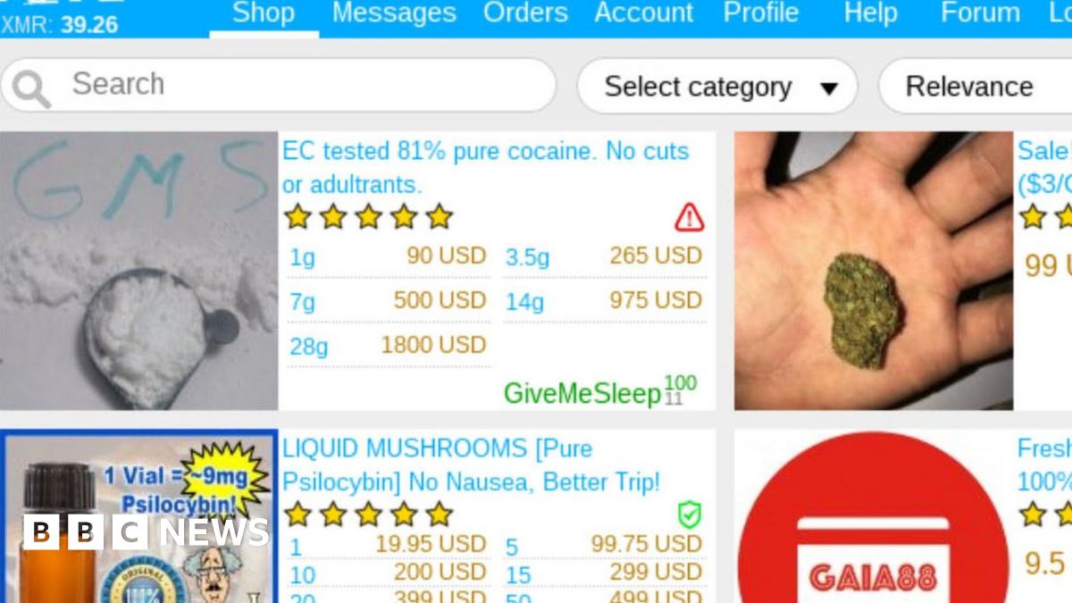 Dark web markets boom after AlphaBay and Hansa busts - BBC News