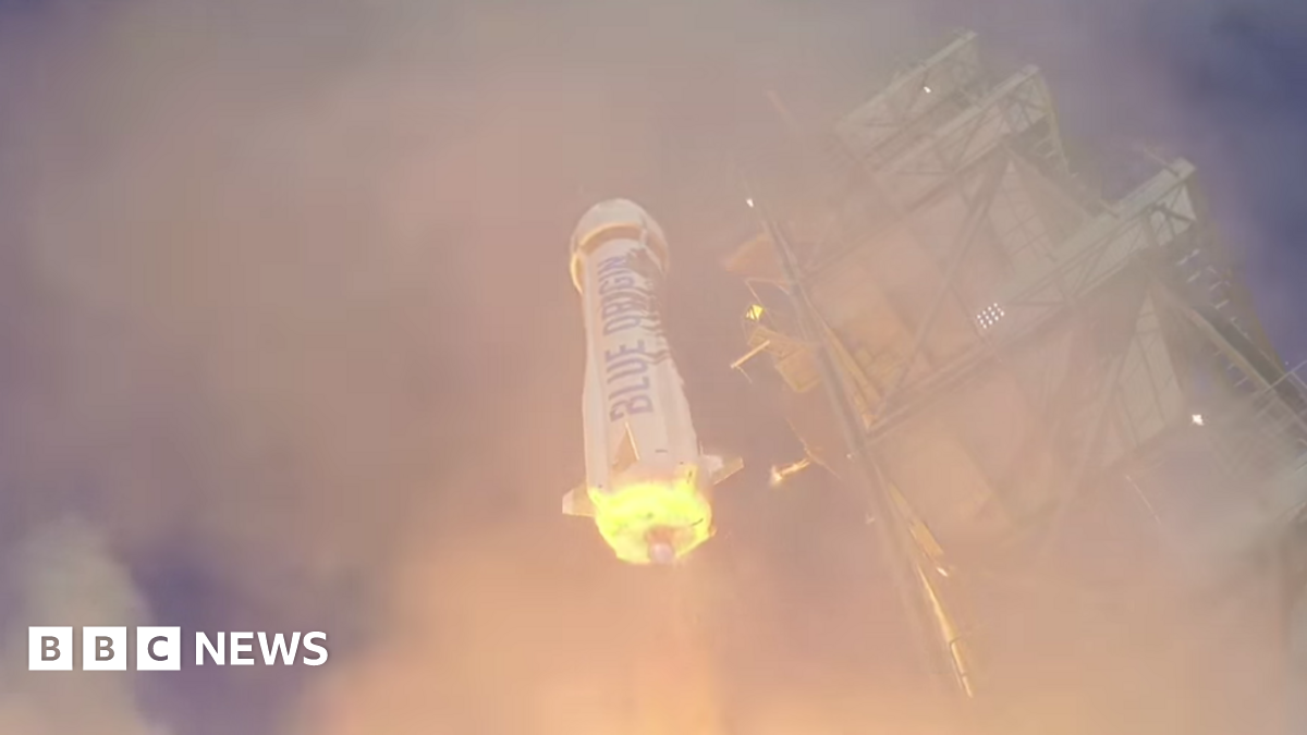 New Shepard: Bezos flight 'demonstrates reuse' - BBC News