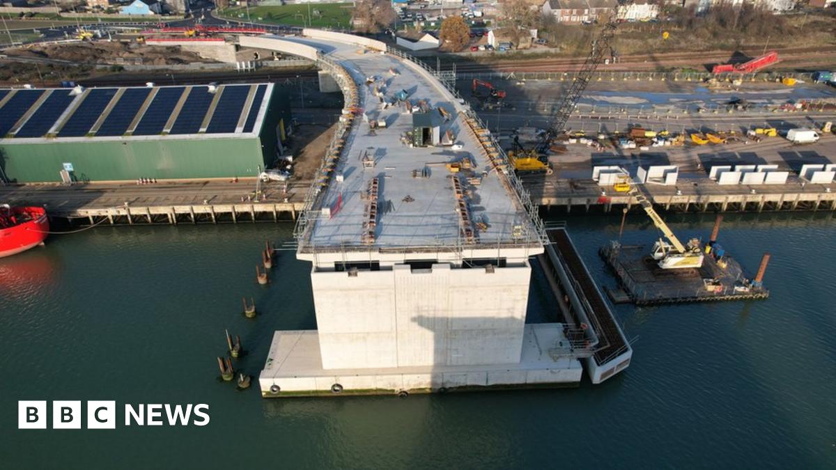 Work 'going well' on Lowestoft bridge being made in the Netherlands ...