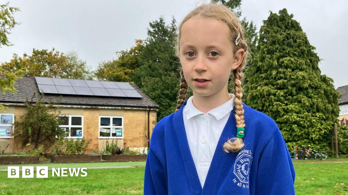 Greta Thunberg inspired Stroud girl's solar panel plan - BBC News