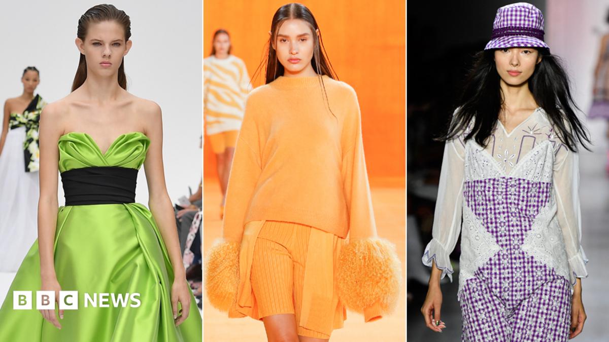 Fashion lookahead: Seven major looks for 2020 - BBC News