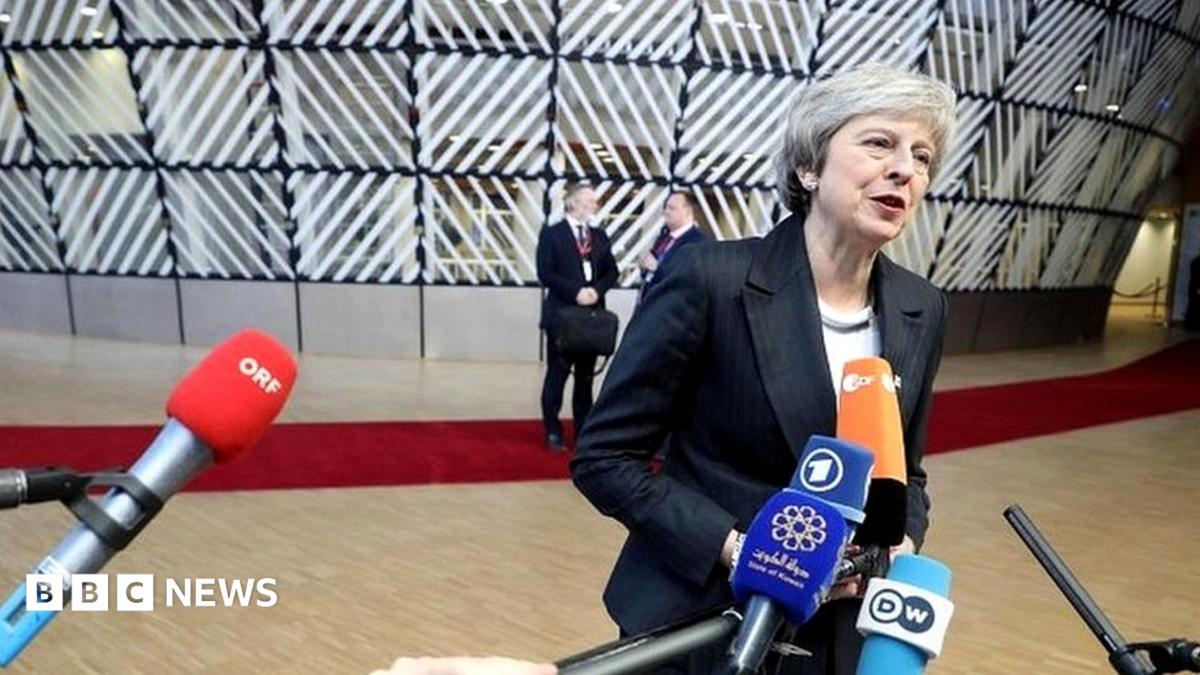 May back to Brussels for Brexit talks - BBC News