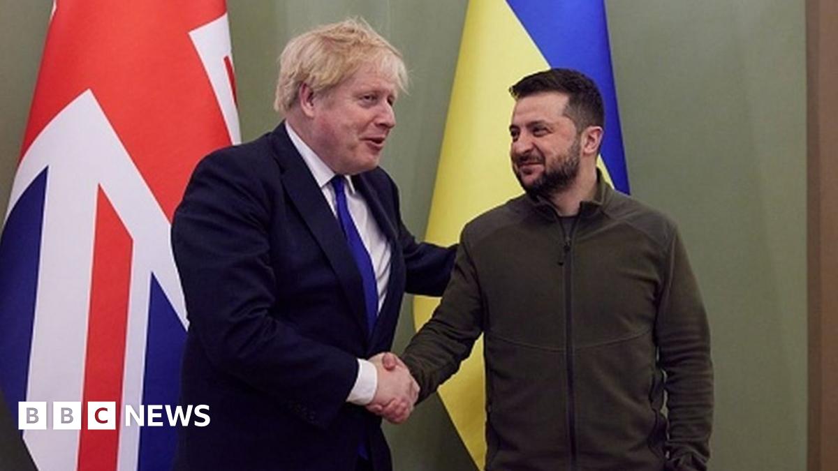 Johnson is ally and I'm happy he's still PM, Ukraine's president says ...