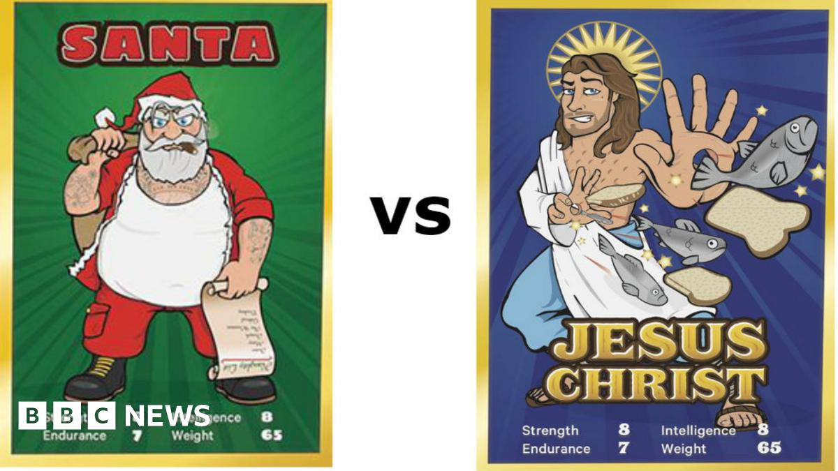 Santa vs Jesus board game 'blasphemous' - BBC News