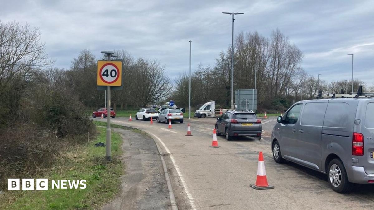 M5 roundabout traffic upgrade could cost up to £6.4m - BBC News