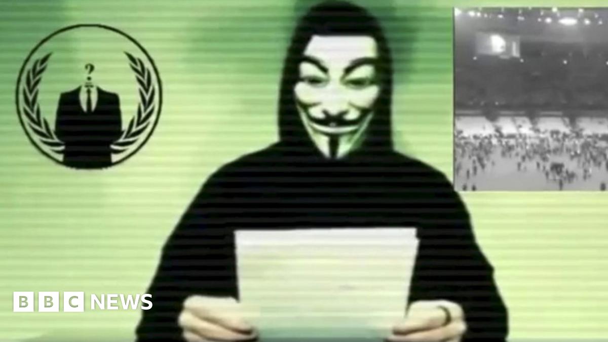 Anonymous takes on IS - BBC News