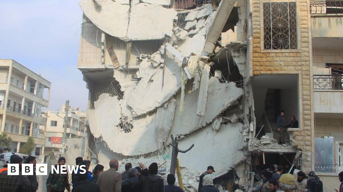 Syria conflict: Russian air strikes 'killed 200 civilians' - BBC News