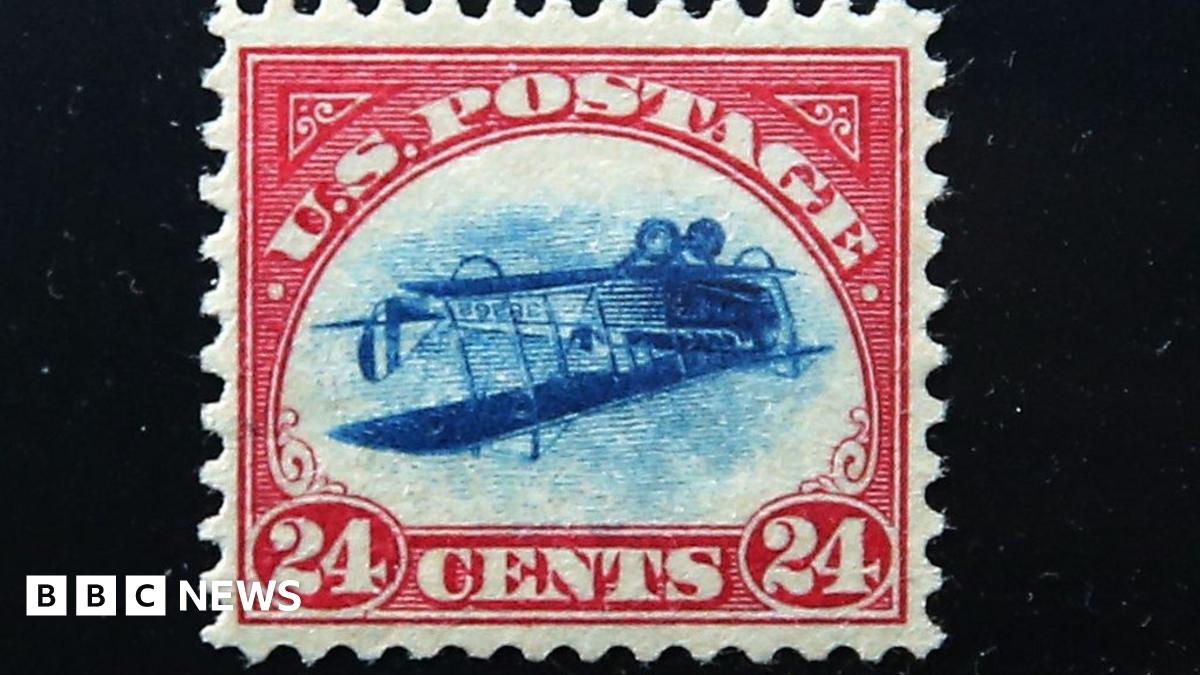 US stamp sells for a record-breaking $2m - BBC News