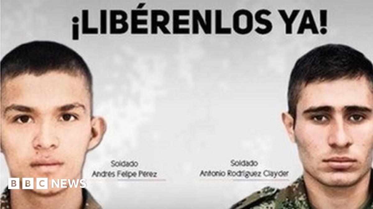 Colombia ELN rebels 'to free two kidnapped soldiers' - BBC News