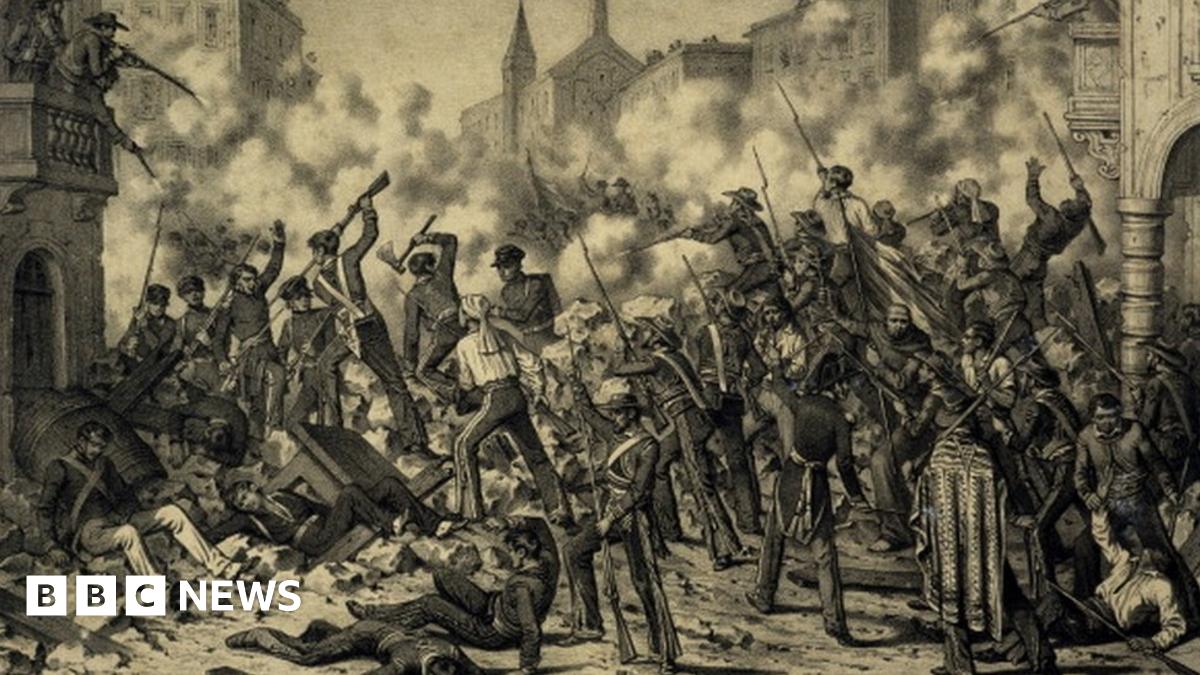 Mexico returns remains of US soldiers from 1846 war - BBC News