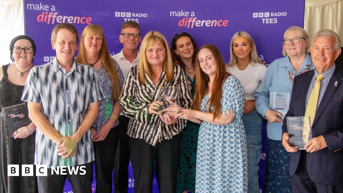 Make A Difference: BBC Radio Tees 2023 winners announced - BBC News