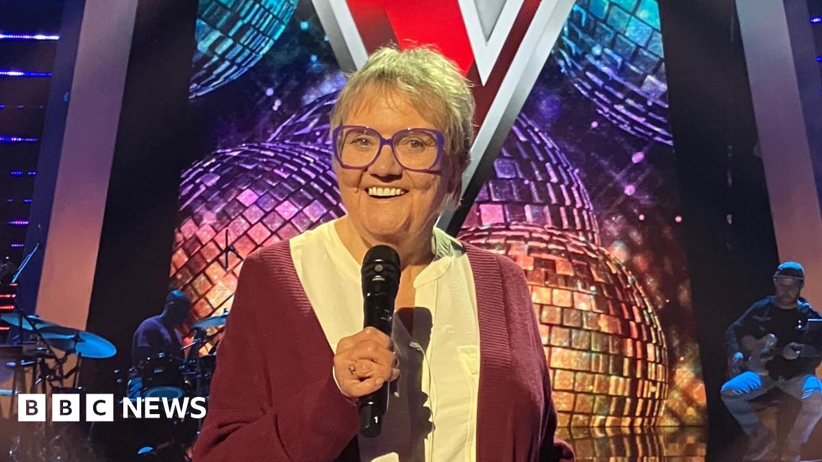 The Scottish gran who wowed The Voice with Rapper's Delight - BBC News