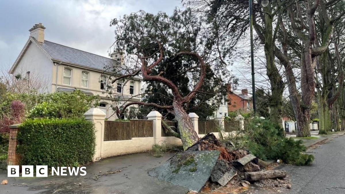 Storm Éowyn: One dead and more than a million without power - BBC News