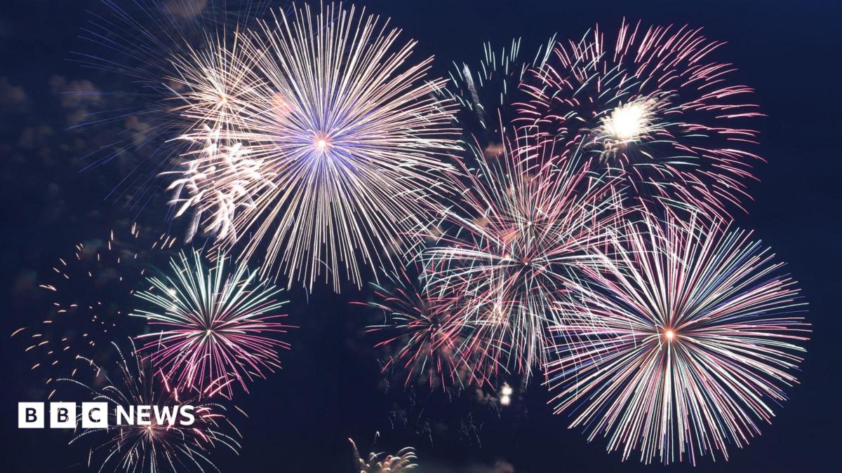 Fireworks displays in Lowestoft postponed because of bad weather - BBC News