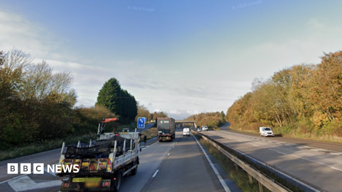 M54 near Wolverhampton closed for weekend due to concrete repairs - BBC ...