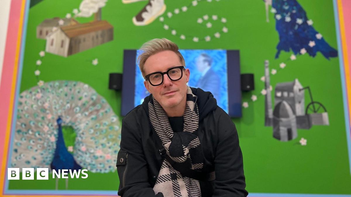 Pop star H from Steps on his love for south Wales valleys roots - BBC News