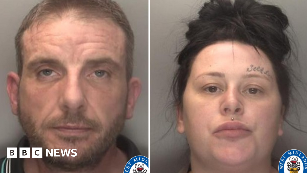Couple jailed after victim run over and robbed in Wolverhampton - BBC News