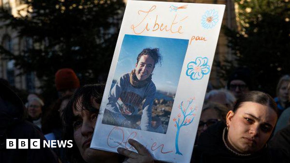 Iran releases French tourist held since 2022, Macron says - BBC News