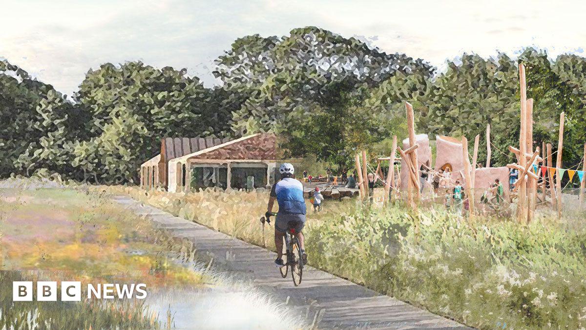 New public access to be given to River Roding in Ilford - BBC News