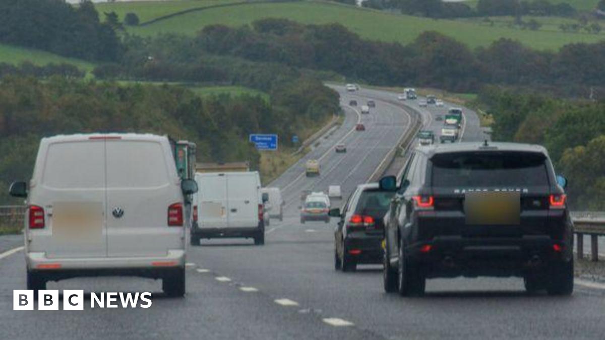 M65 crash motorcyclist suffers 'life-changing' injuries - BBC News