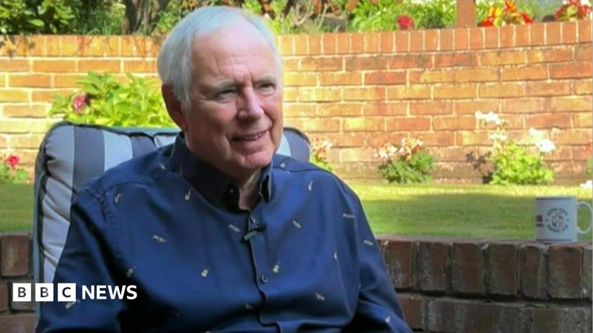 Nick Owen brings hope to prostate cancer survivor choir - BBC News