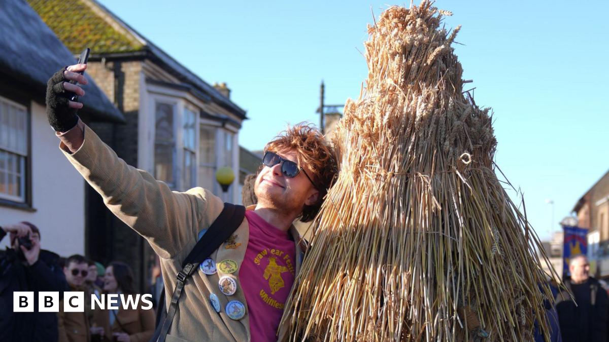 Whittlesey Straw Bear Festival continues to grow - organiser - BBC News