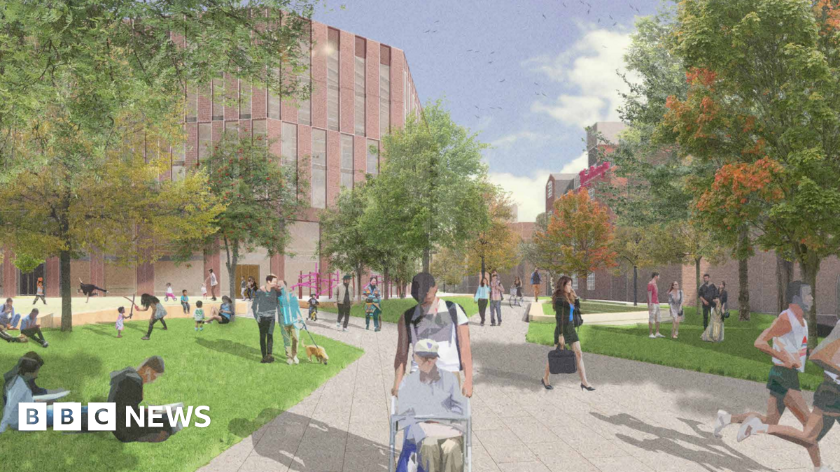 Regeneration work worth £136m to start in Luton Bute Street - BBC News