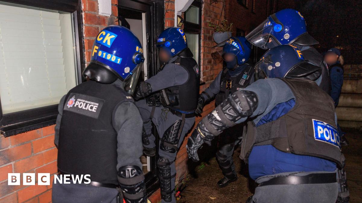 Police raid mail-order drugs business in Greater Manchester - BBC News