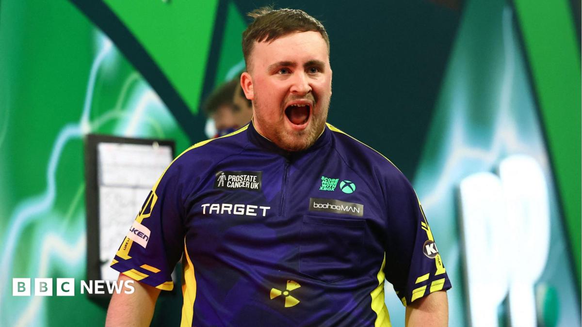 Luke Littler's home town 'can't wait' as star gears up for final - BBC News