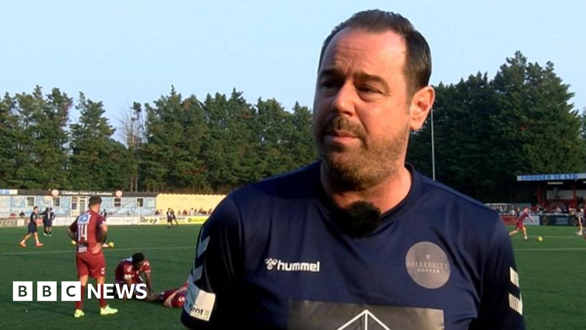 Chatham: Charity football match helps rare gene condition - BBC News