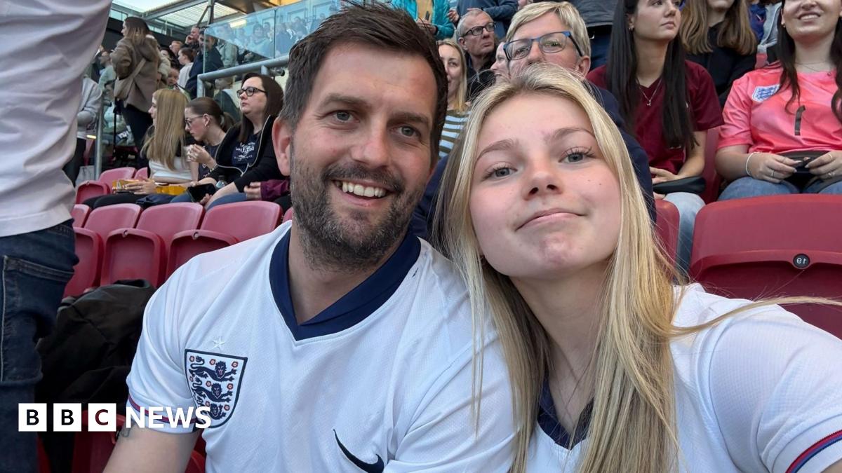Father and daughter duo make team history at Gloucester City AFC - BBC News