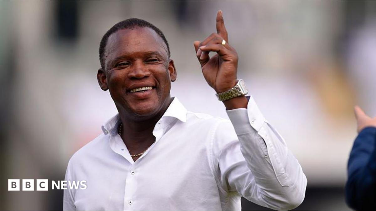 Ex-England cricketer Devon Malcolm backs development in village - BBC News