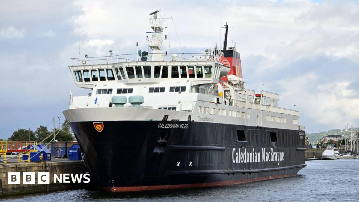 CalMac bid to reclaim costs for fault-prone Arran ferry MV Caledonian Isles - BBC News