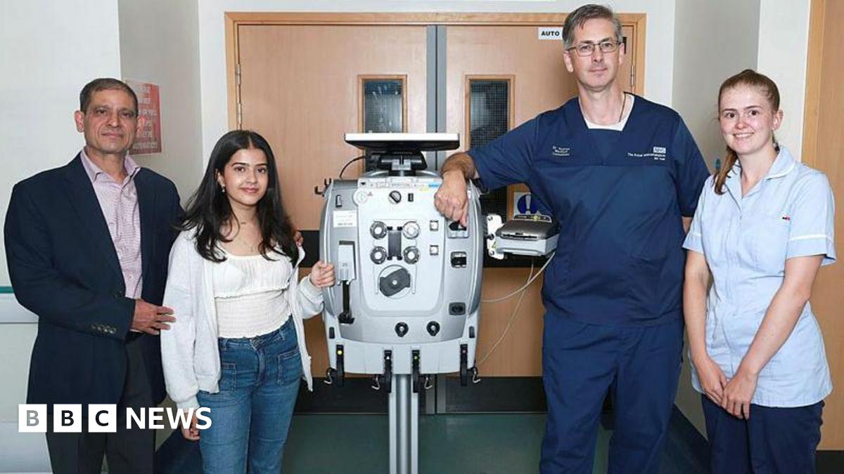 Smethwick teen's 56-day hospital stay to fight rare disease - BBC News