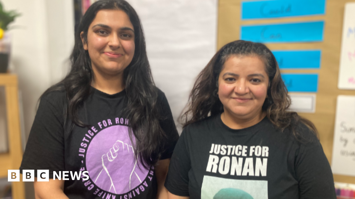 Ronan Kanda: Knife murder victim's mother visits his former school ...