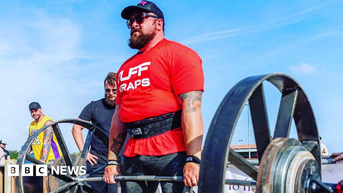 Middlesbrough man lands place in world strongman event - BBC News