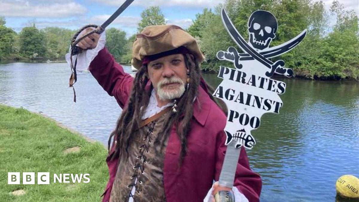 Activists protest against water pollution across East of England - BBC News
