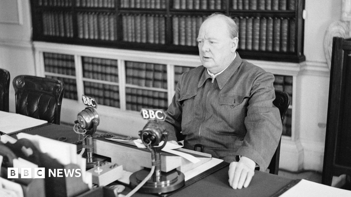 Winston Churchill's wartime uniforms on display at Chartwell - BBC News