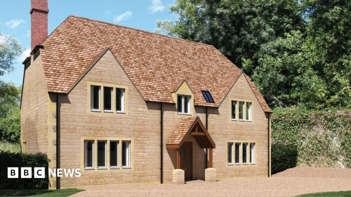 Plans for new Swindon houses inspired by ruined manor house - BBC News